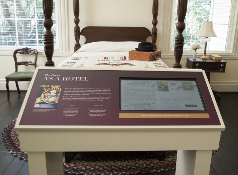 Examples of interactive museum exhibits, displays and installations