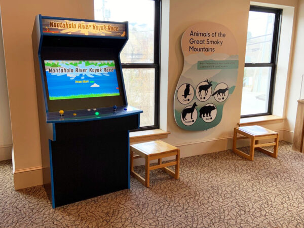 Examples of interactive museum exhibits, displays and installations