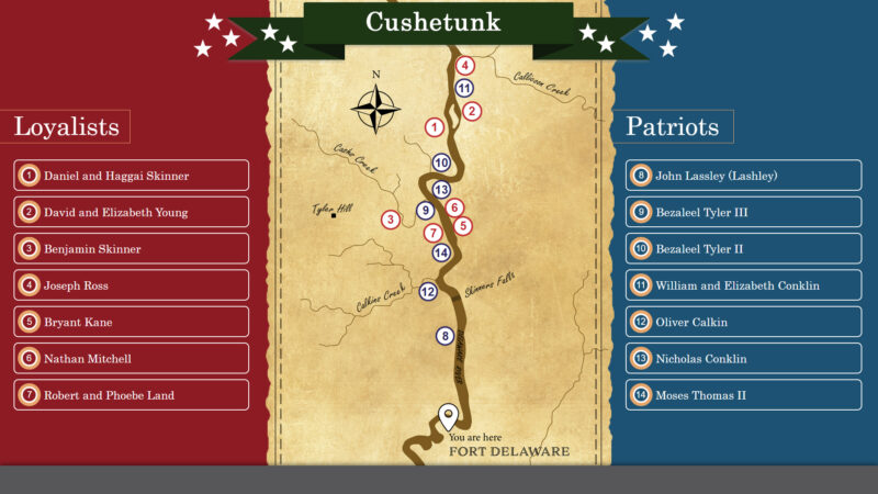 Narrative History Map - Exhibit Interactives